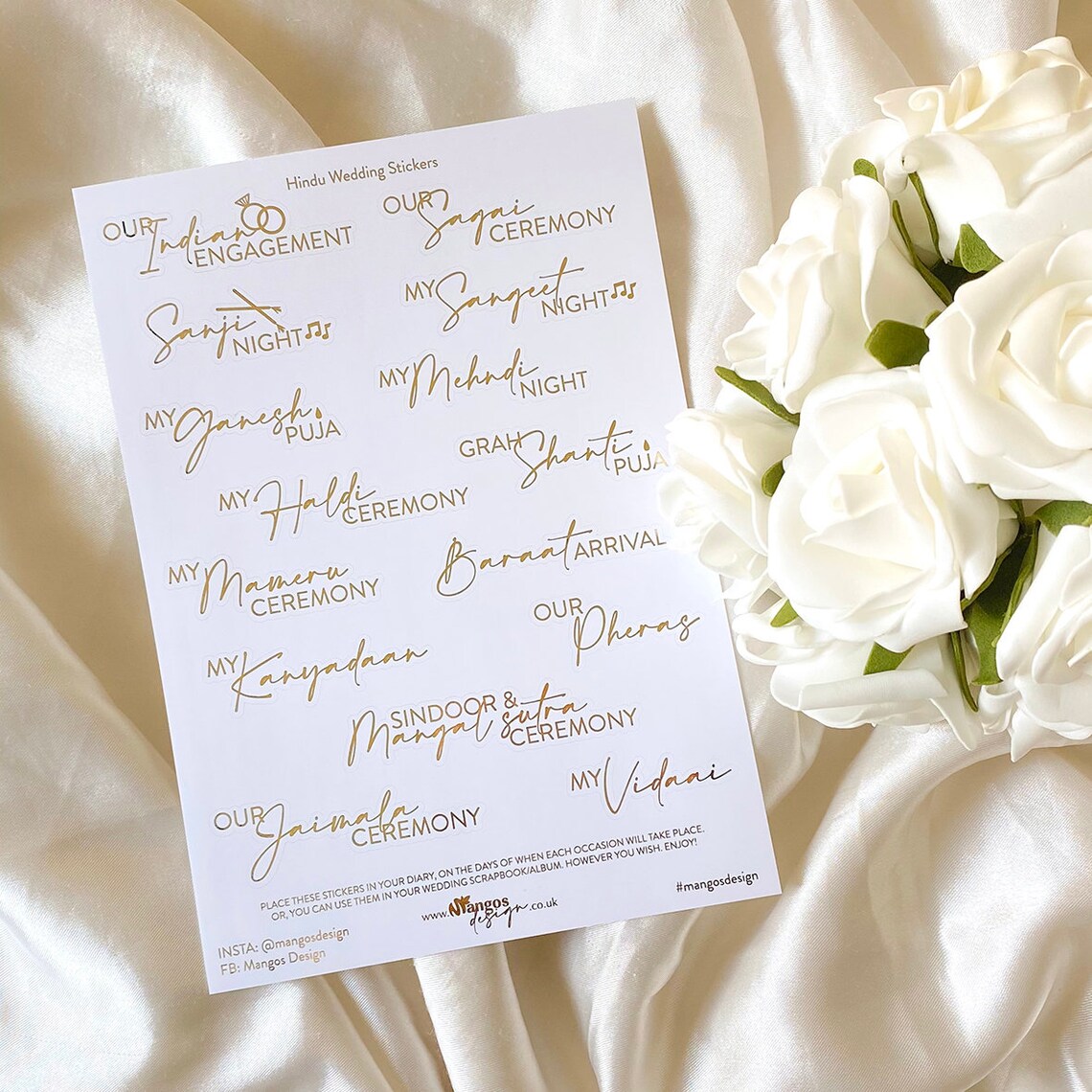 Hindu Wedding Stickers - Etsy