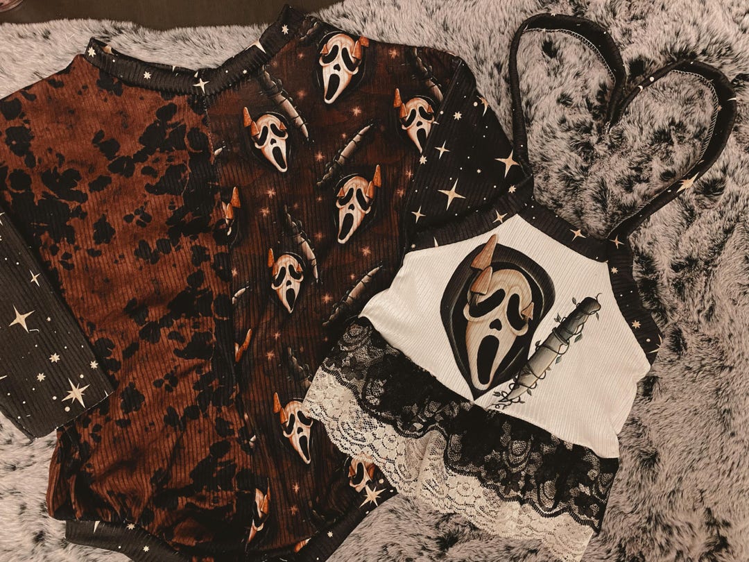Scream Ghostface Halloween Baby Clothing / Toddler Outfit / Baby ...