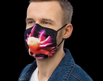 Axolotl Face Mask - Etsy