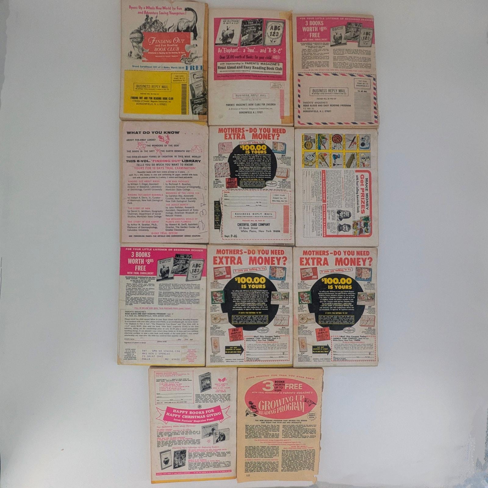 1960s Childrens Magazines VTG Stories Games Retro Art Advertising ...