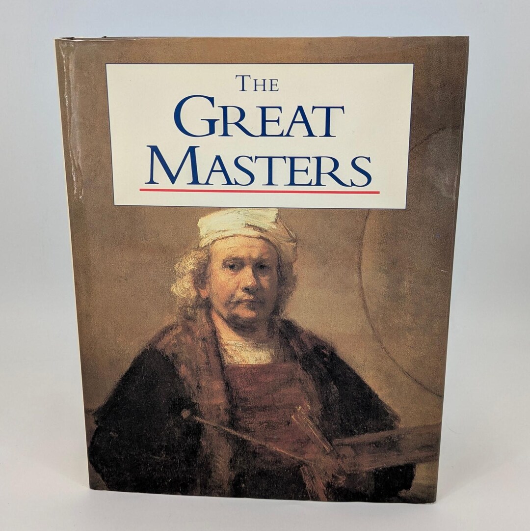 The Great Masters Coffee Table Book Hardcover Oversized Full Color Art ...