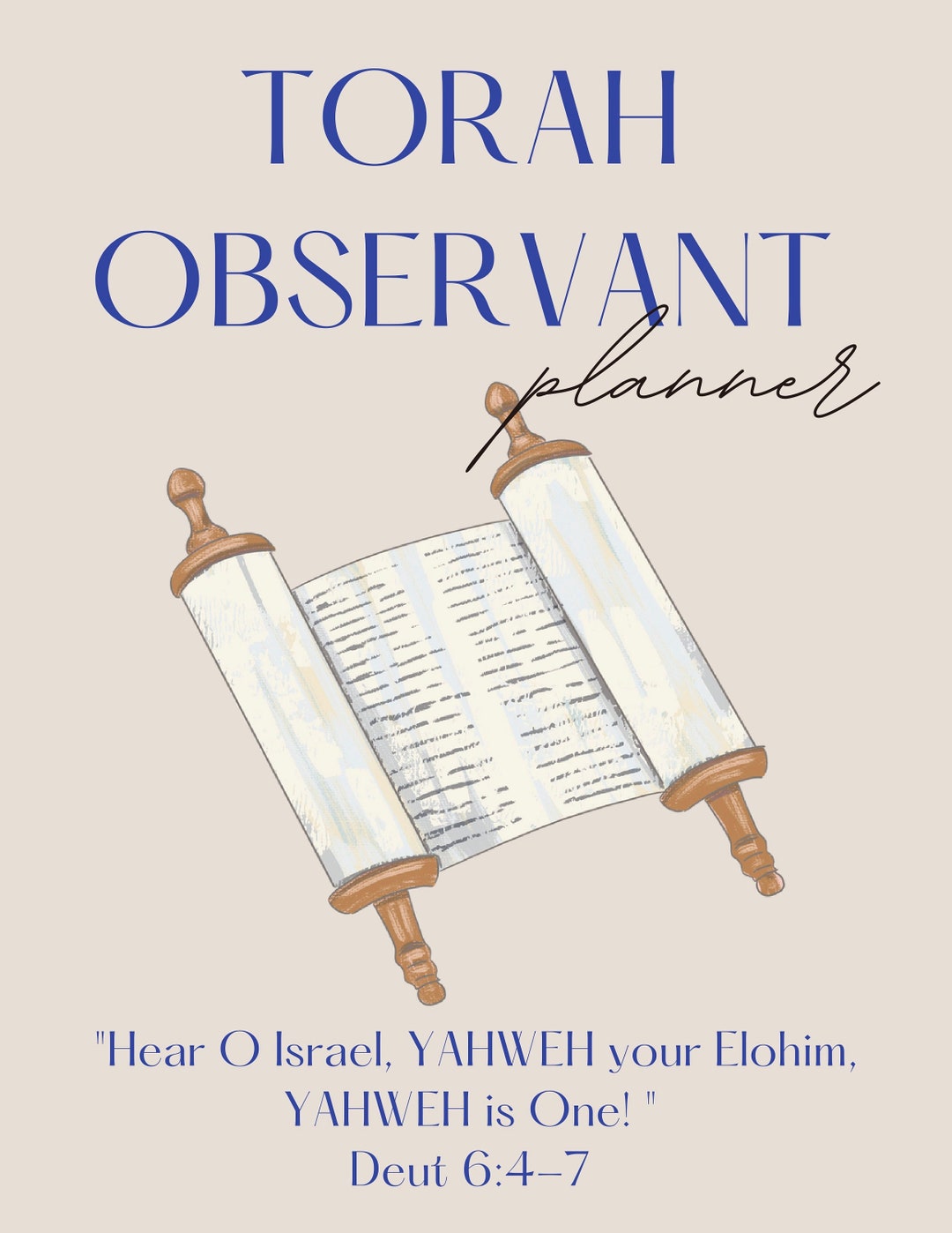 Digital Agenda for the Torah Observant for Planning Tasks Events ...