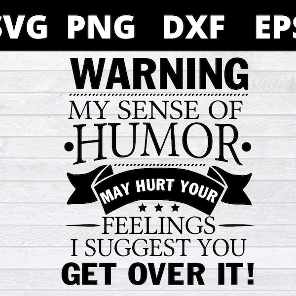 Warning My Sense of Humor - Etsy