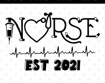 Nurse Graduation Svg | Etsy