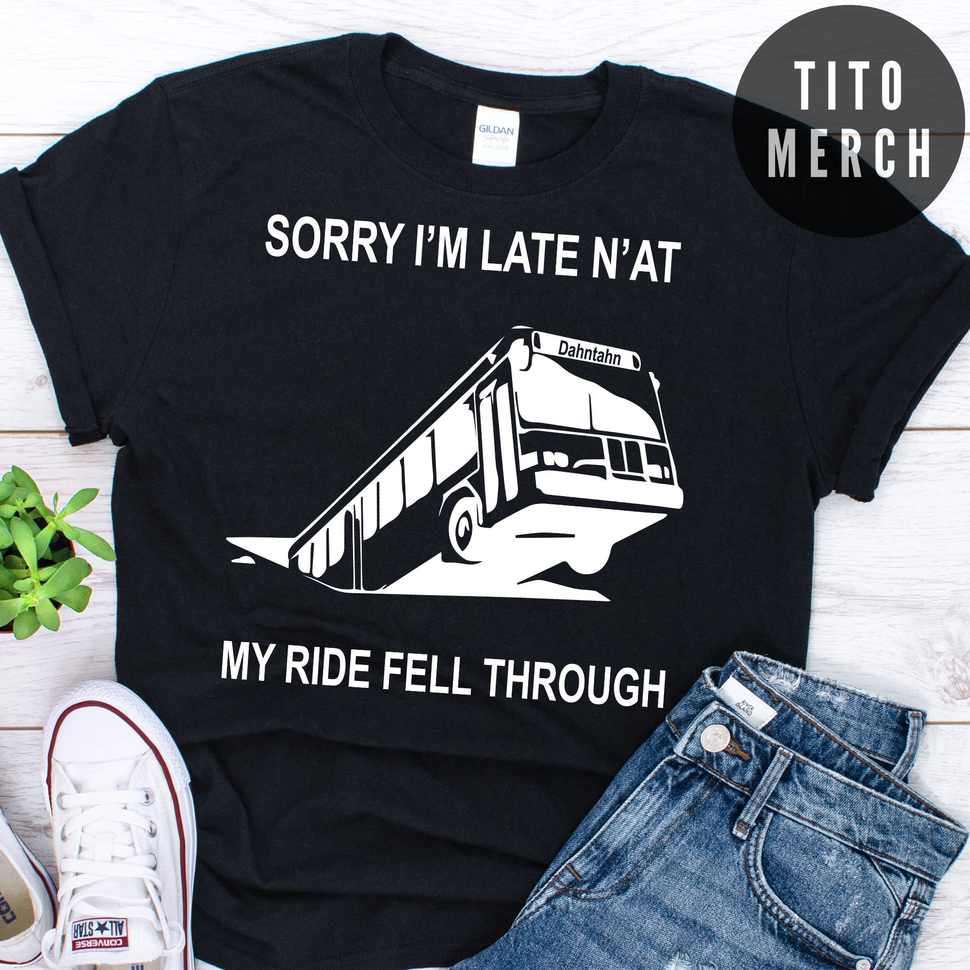 Pittsburgh Bus in Sinkhole T-shirt - Etsy