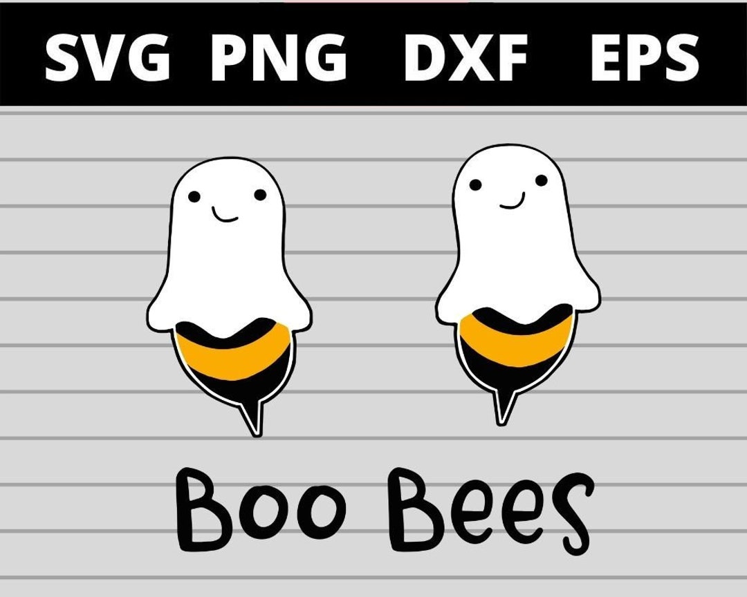 Boo Bees Svg, Halloween Svg Files for Cricut - Etsy