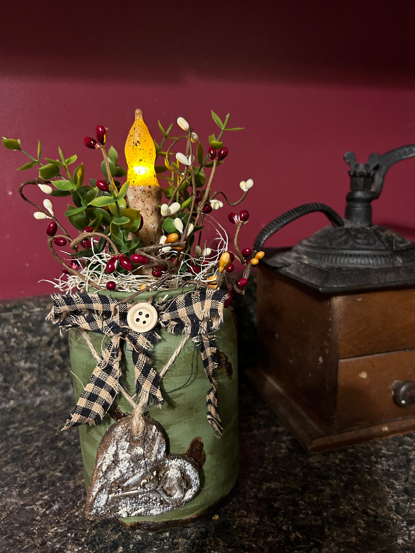 Primitive Tin Deco - Etsy