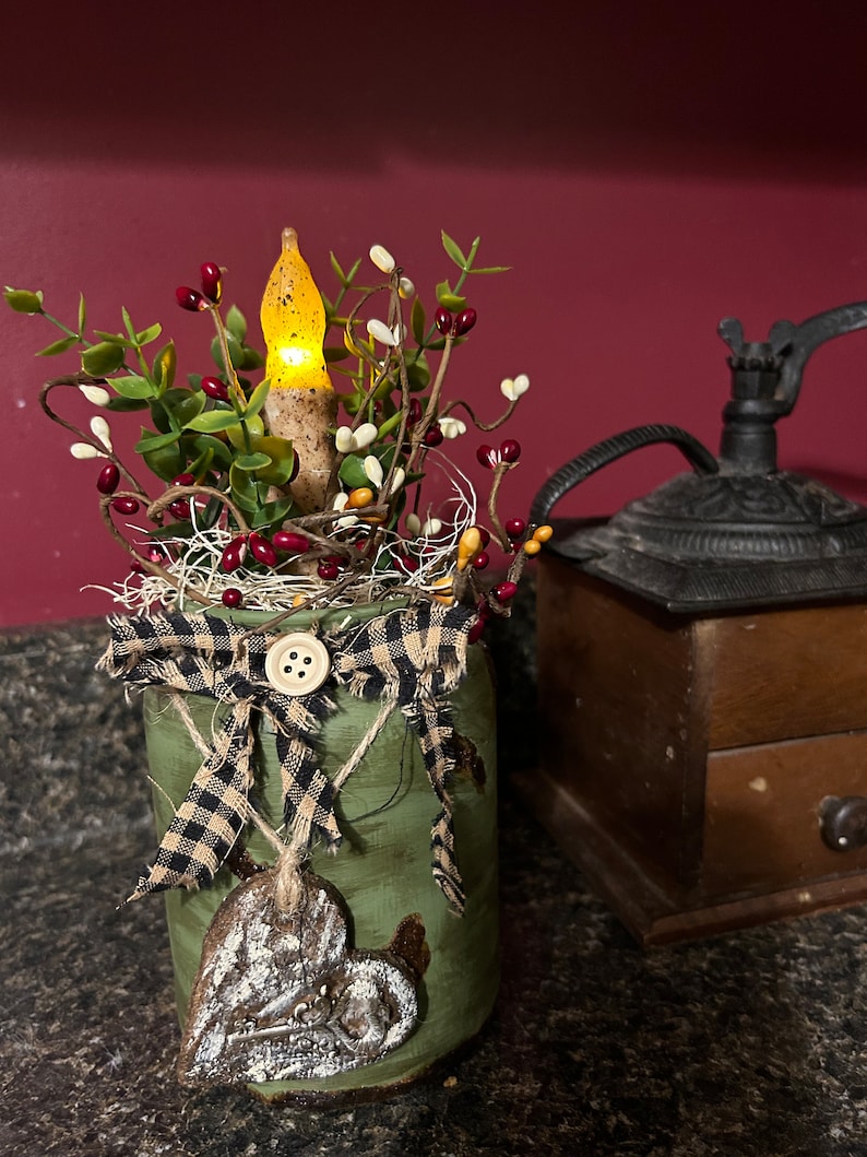 Primitive Tin Deco - Etsy