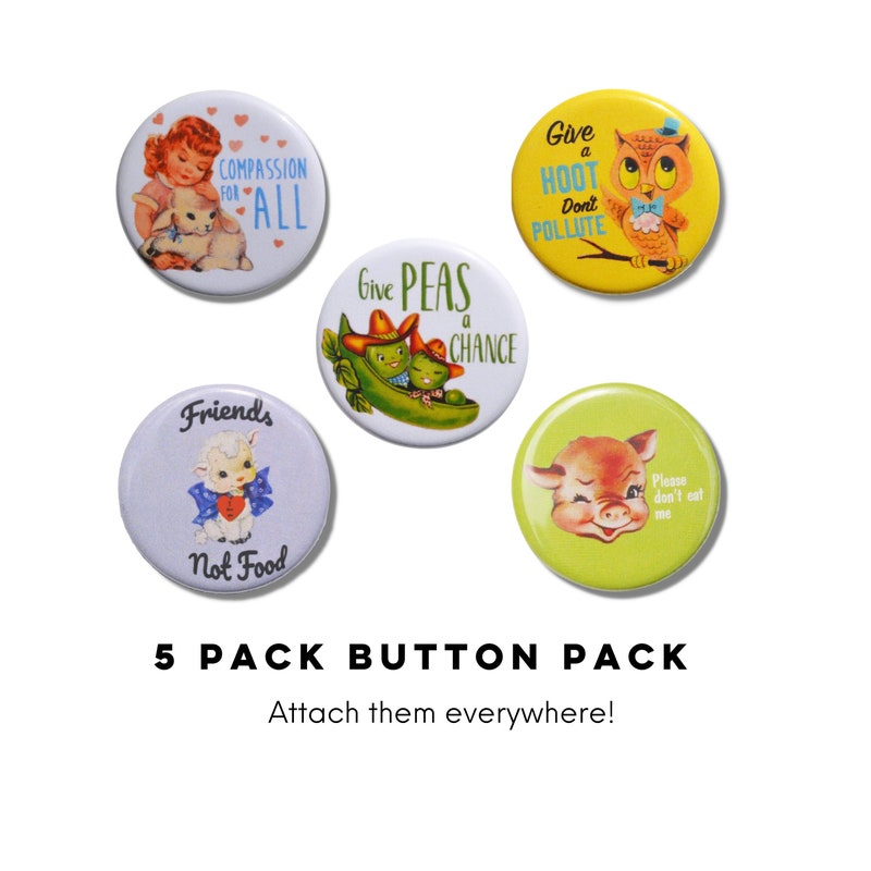 Button Animals - Etsy