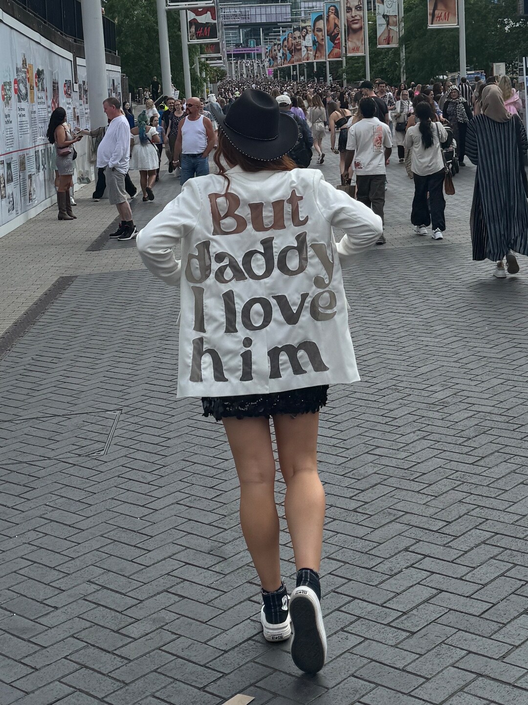 But Daddy I Love Him TTPD Taylor Swift Handmade Blazer Rhinstoned ...