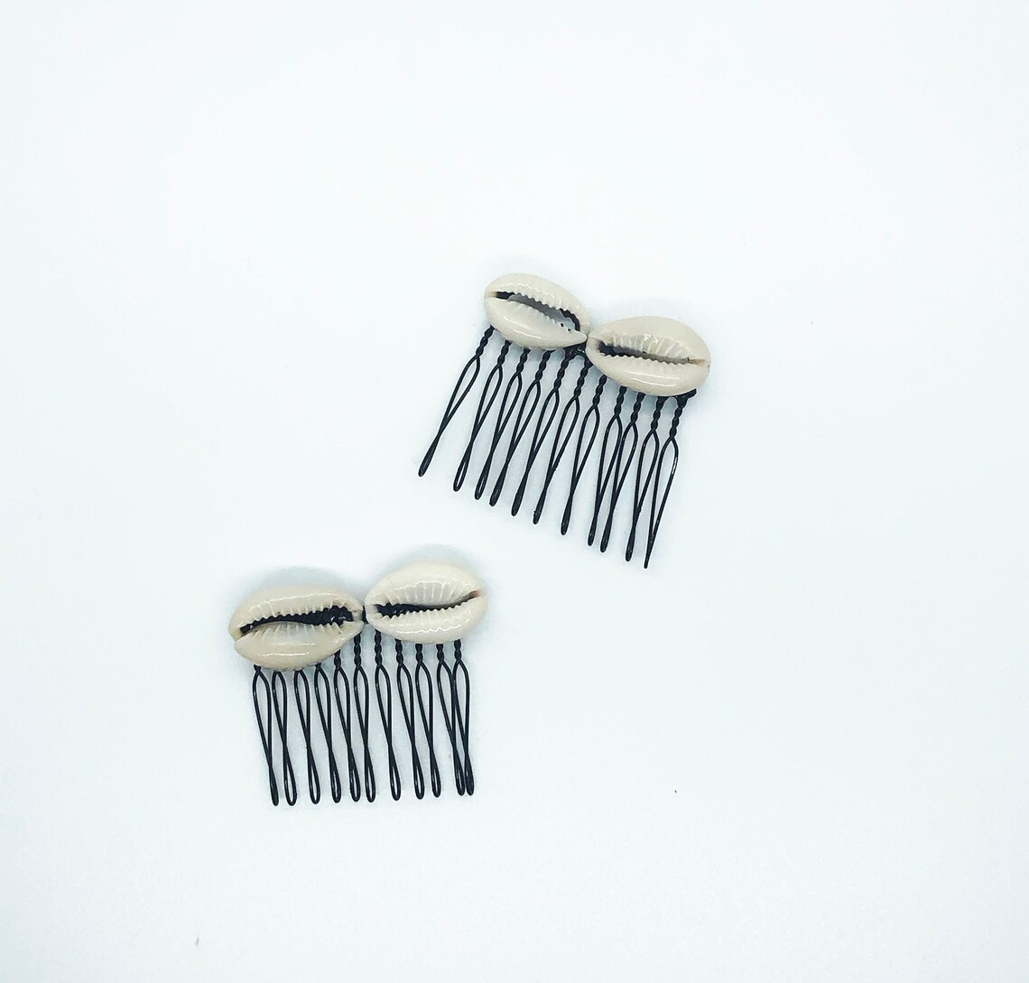 Mother Earth Cowrie Shell Combs - Etsy