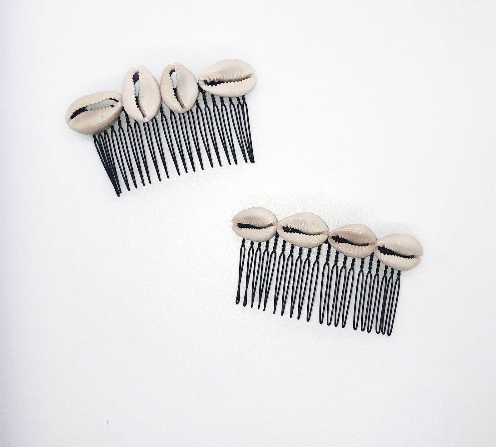 Mother Earth Cowrie Shell Combs - Etsy