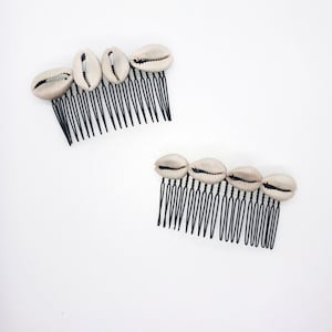 Mother Earth Cowrie Shell Combs - Etsy