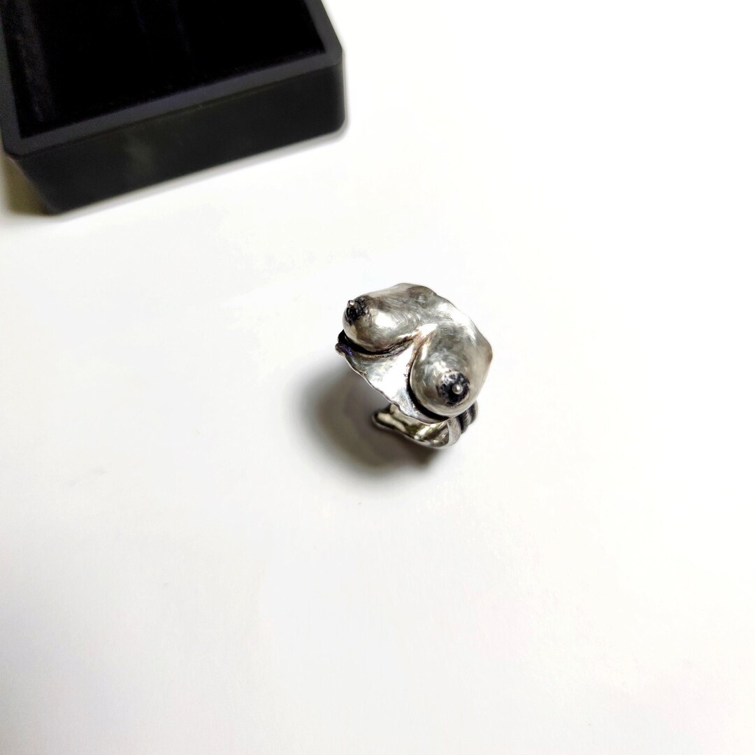 Boobs Ring, Women Ring, Erotic Jewellery - Etsy