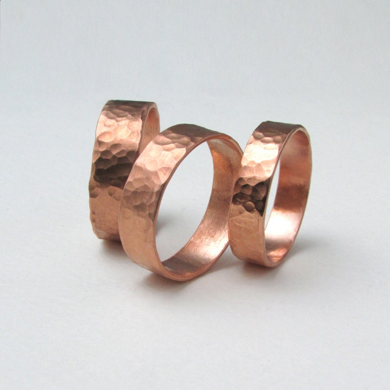 Copper Wedding Band - Etsy