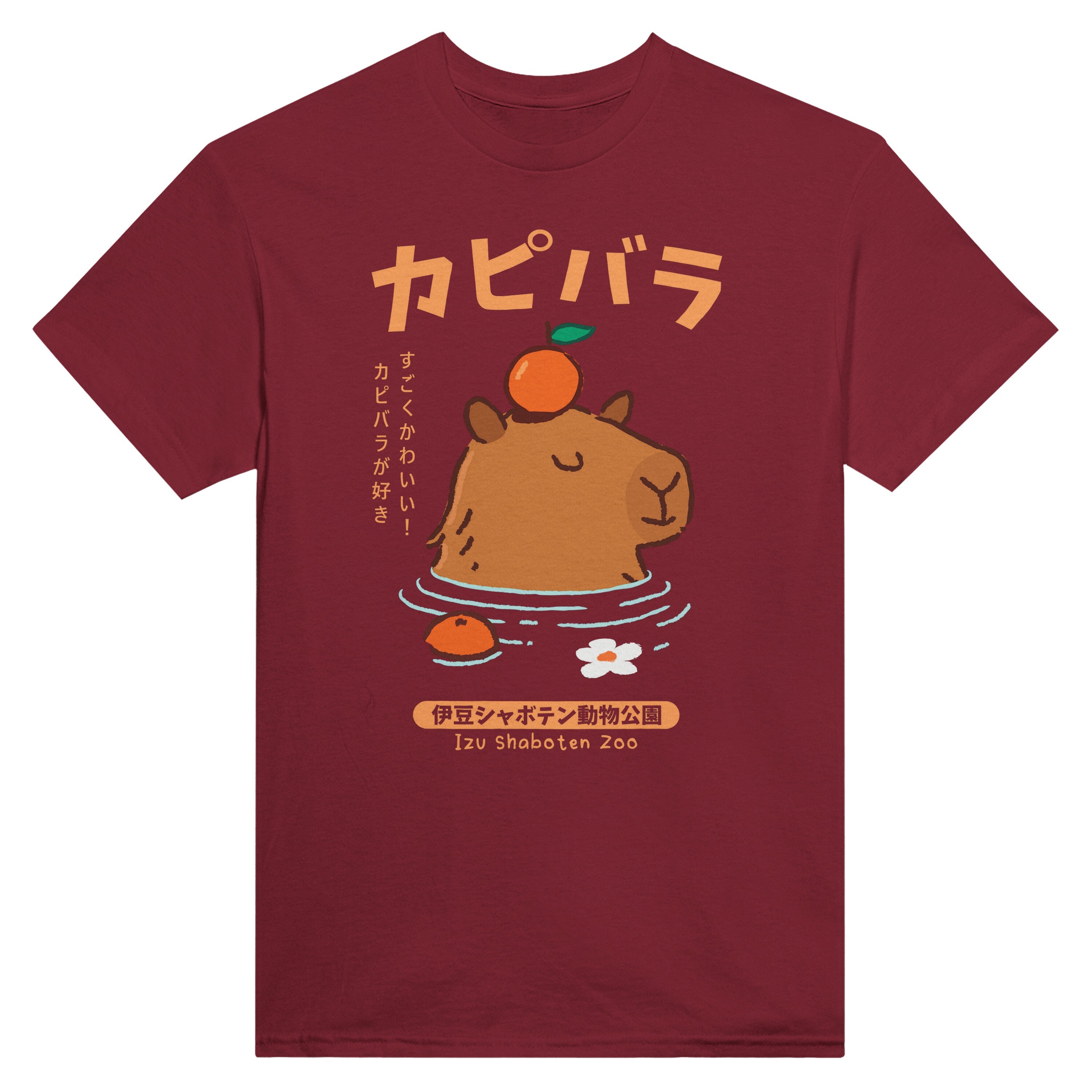 Capybara Shirt, Capybara Onsen Shirt, Capybara Gift, Capybara With ...