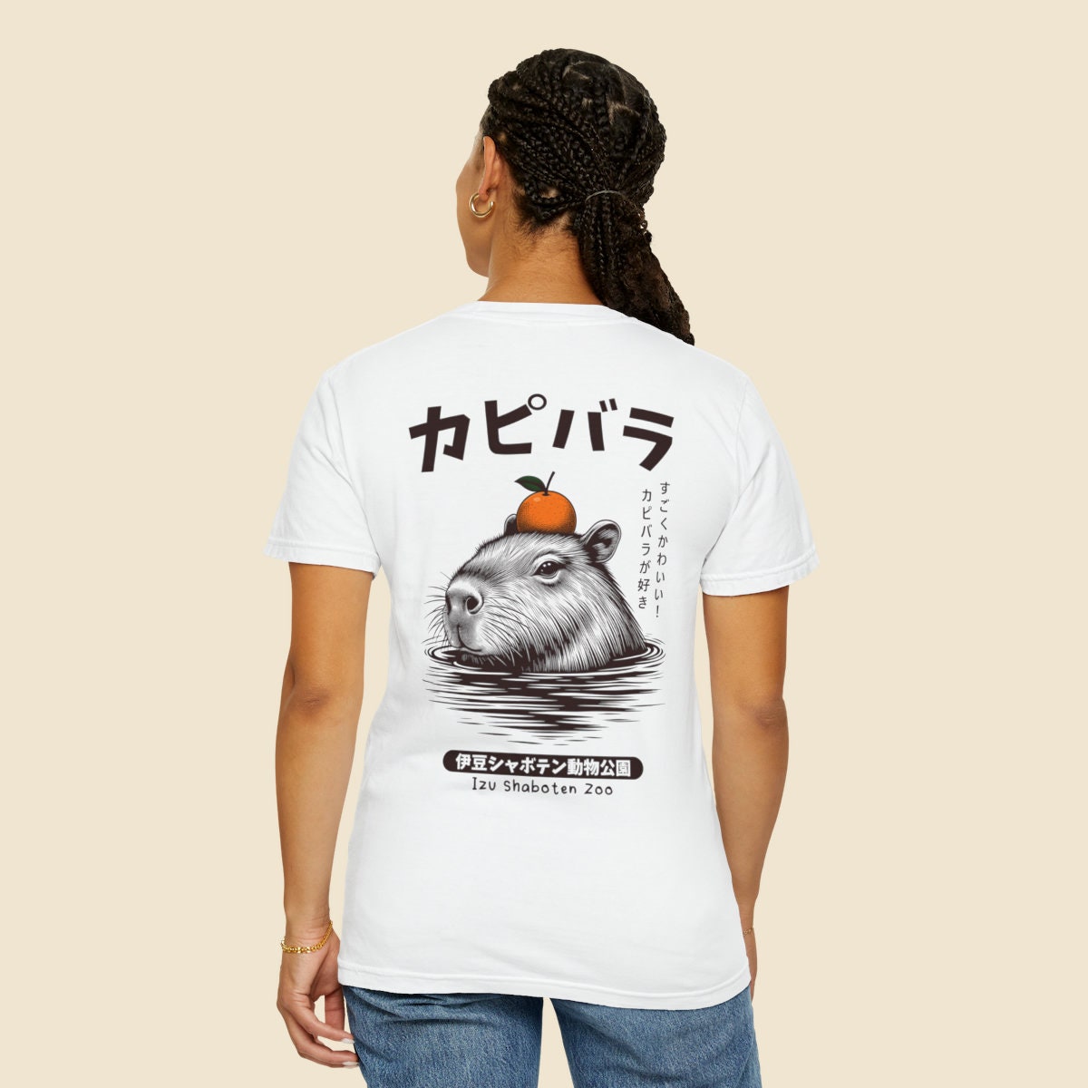 Capybara Shirt Japanese Capybara Shirt Cute Capybara - Etsy