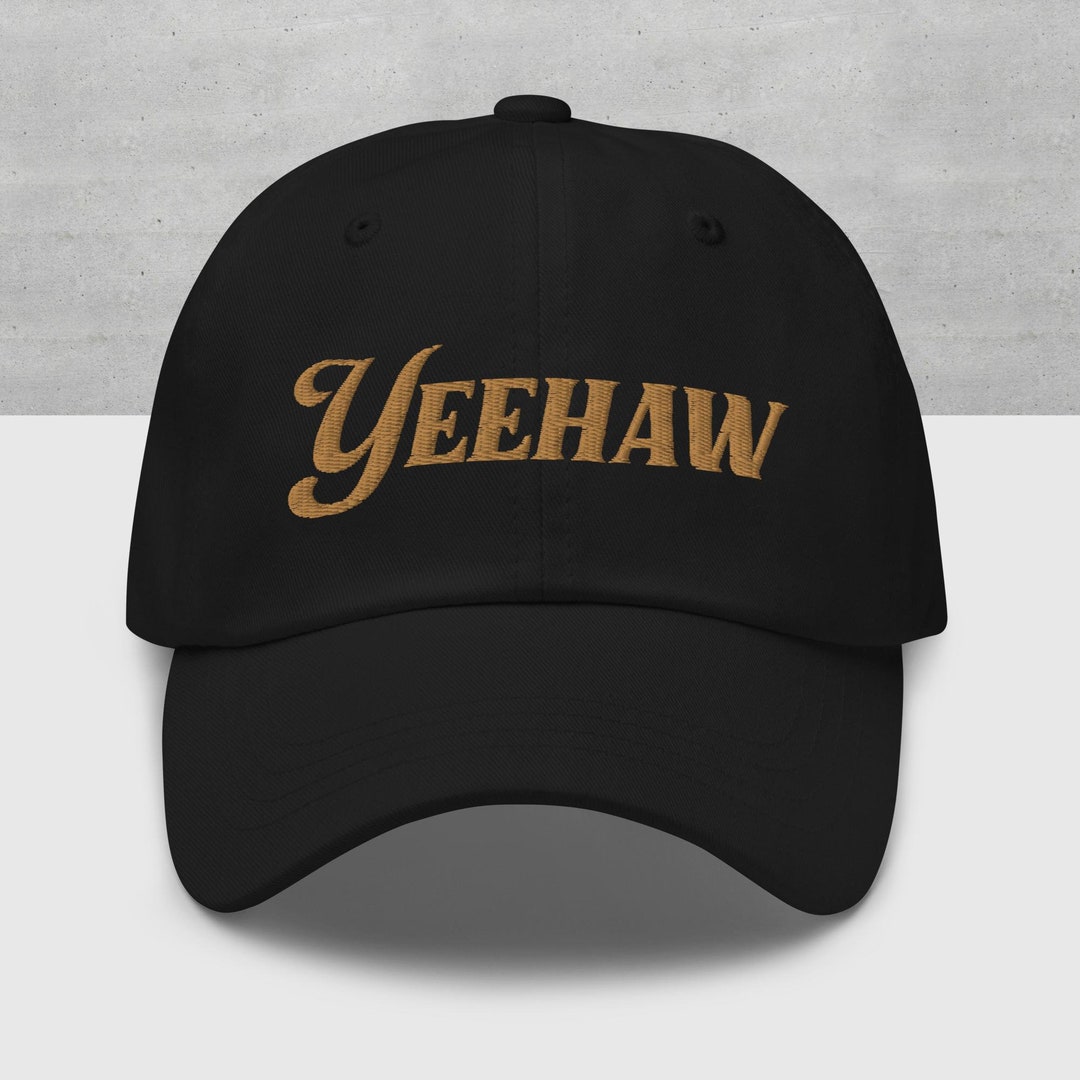 Yeehaw Baseball Cap, Western Embroidered Dad Hat, Country Hat, Cowboy ...