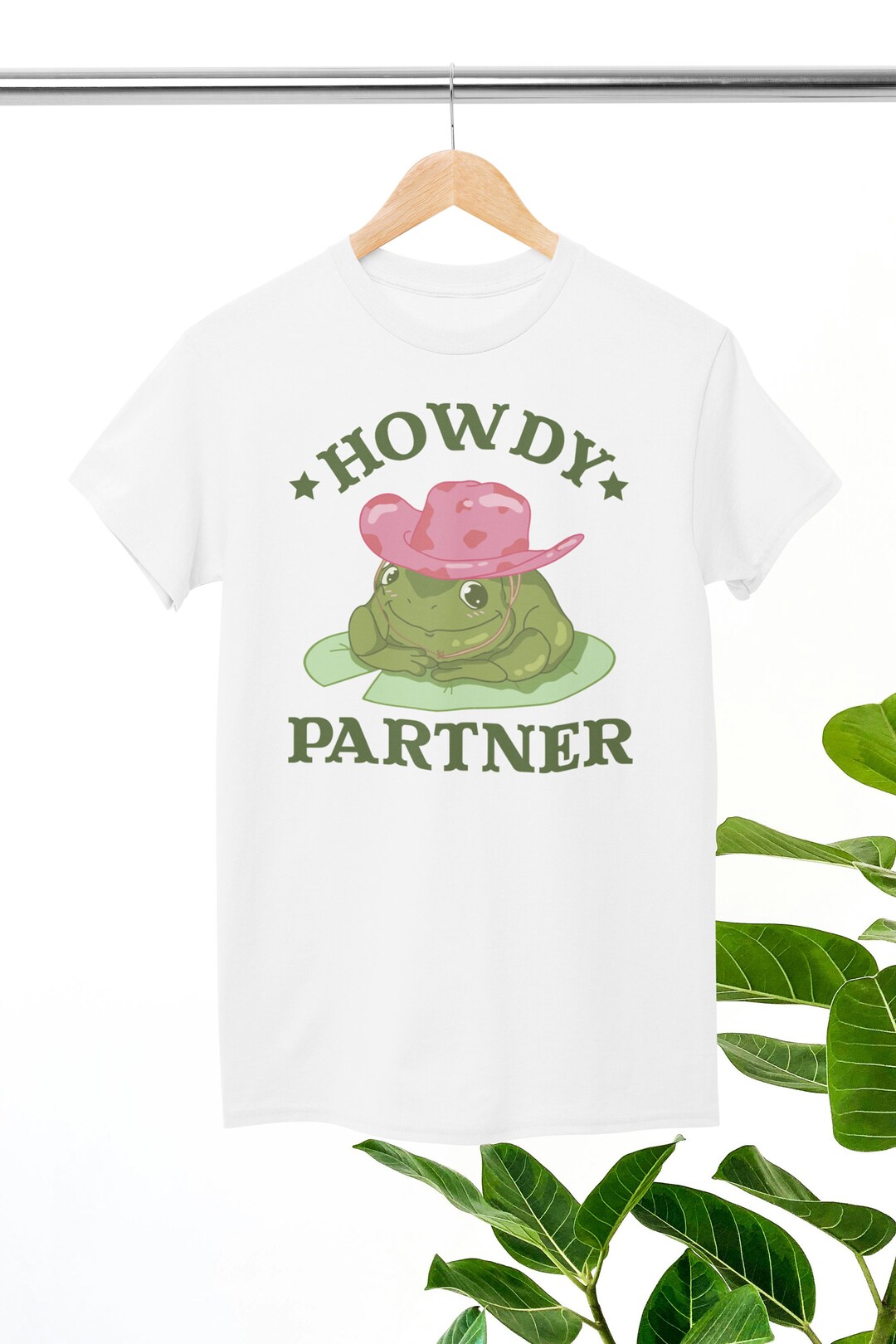 Frog Shirt, Cowboy Frog Shirt, Howdy Partner Shirt, Groovy Frog Shirt ...