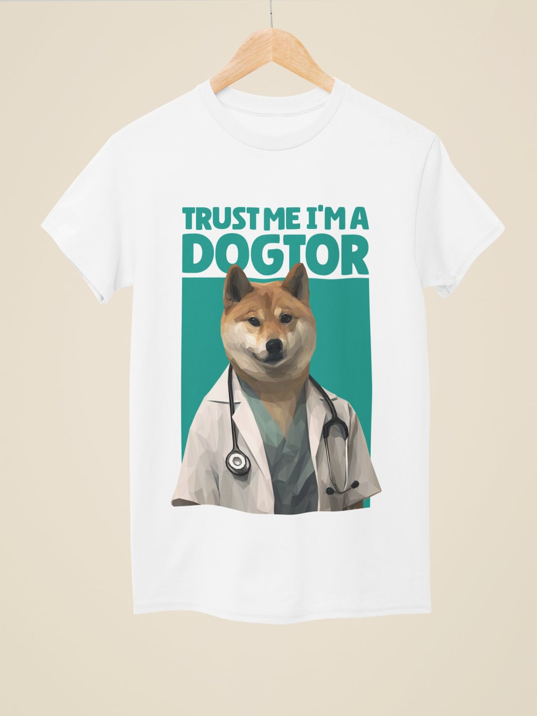 Shiba Inu Dog Shirt, Trust Me I Am A Doctor Shirt, Shiba Inu Lover ...