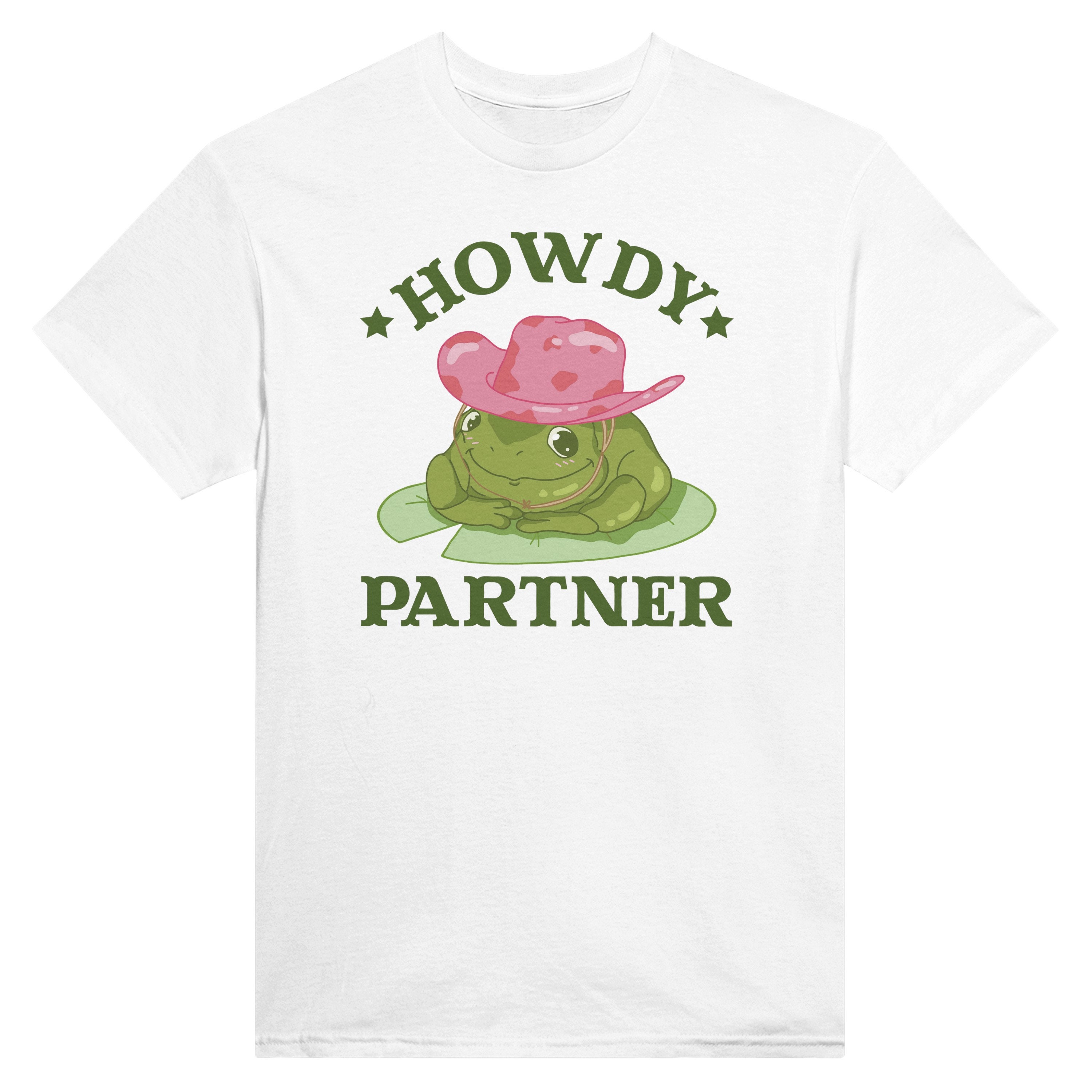 Frog Shirt, Cowboy Frog Shirt, Howdy Partner Shirt, Groovy Frog Shirt ...