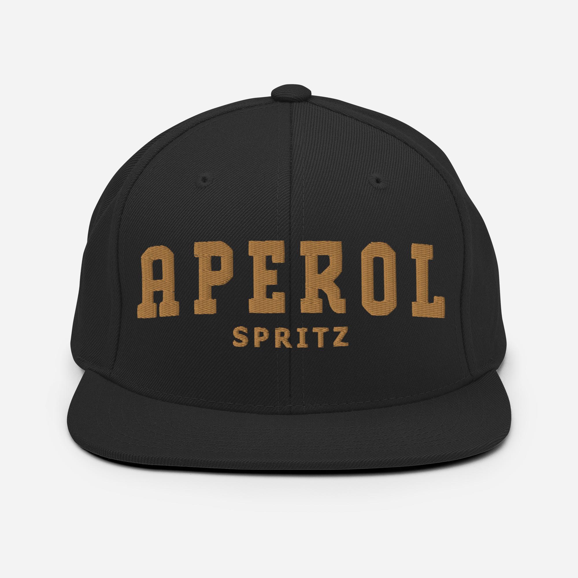 Aperol Spritz Hat, Embroidered Aperol Spritz Snapback Hat, Spritz Lover ...