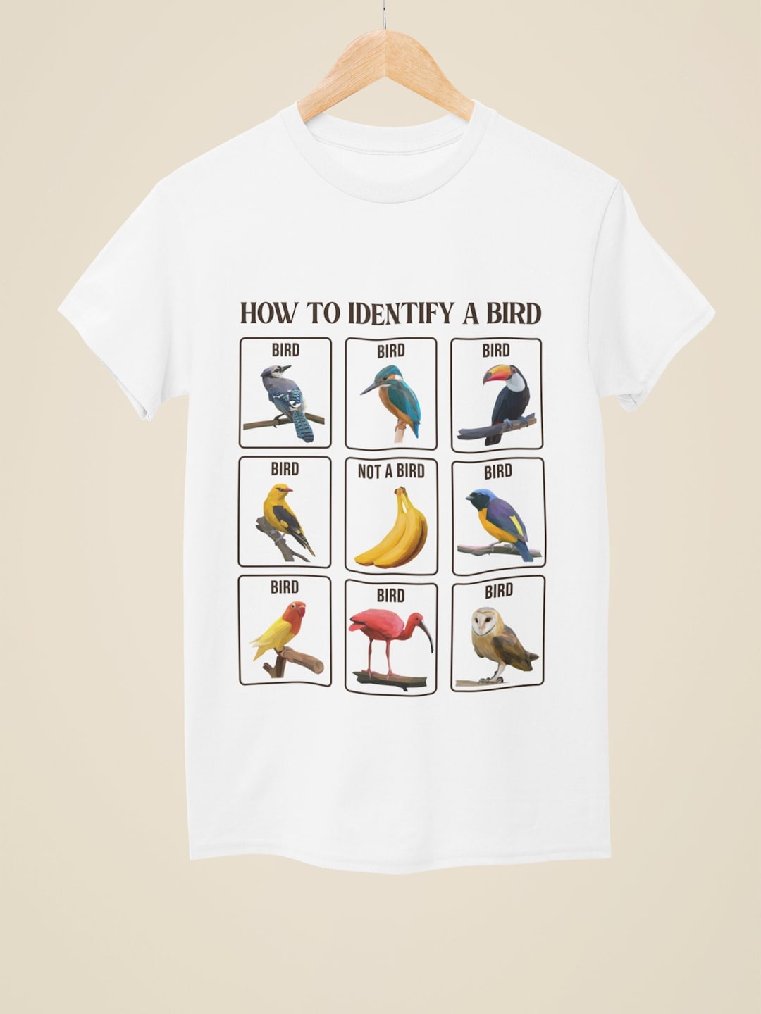 Funny Bird Lover Shirt, How to Identify A Bird Shirt, Shirt for Bird ...