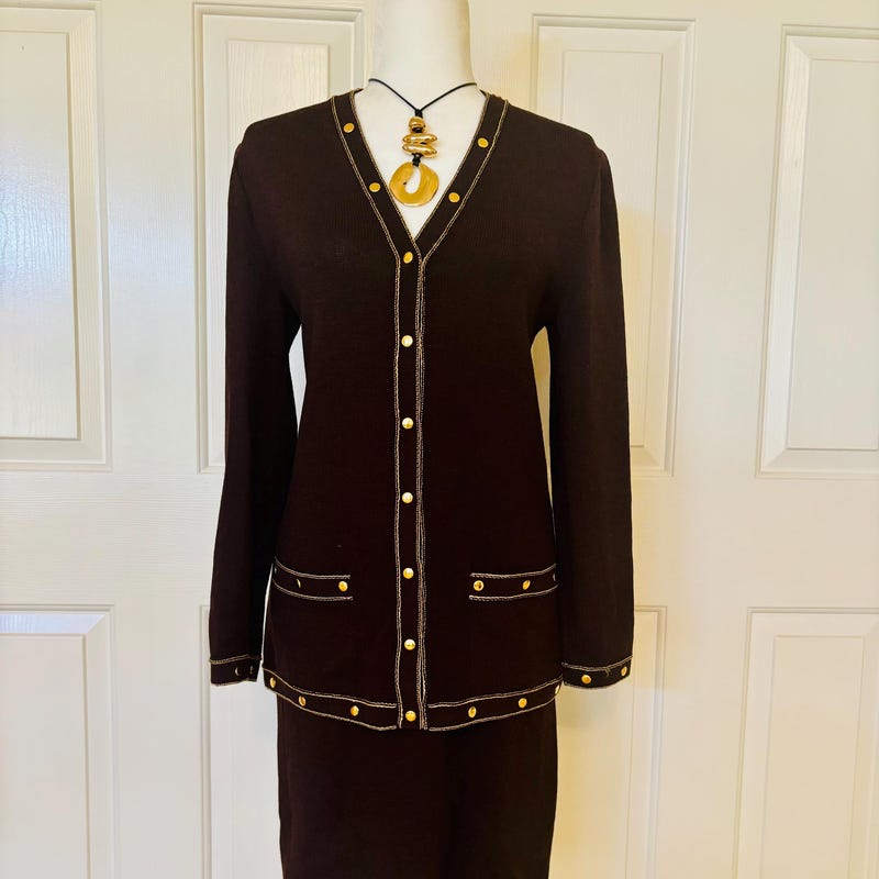 St Johns Knits Suit - Etsy