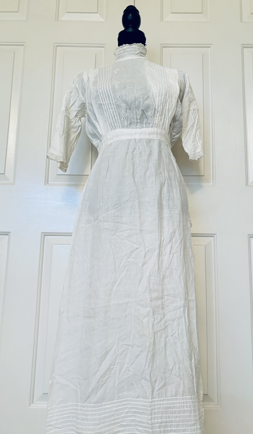 Beautiful Edwardian Antique White Tea Dress - Etsy