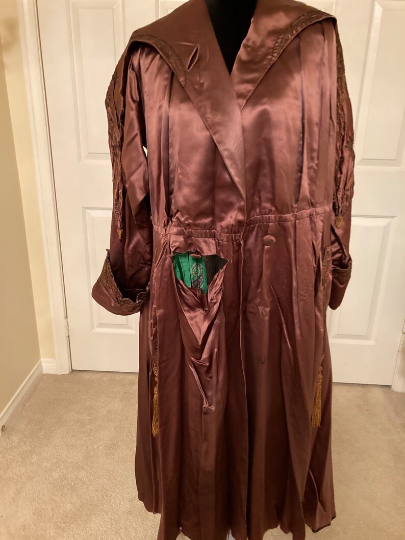 Gorgeous Victorian Men’s Robe ( Flawed ) - Etsy