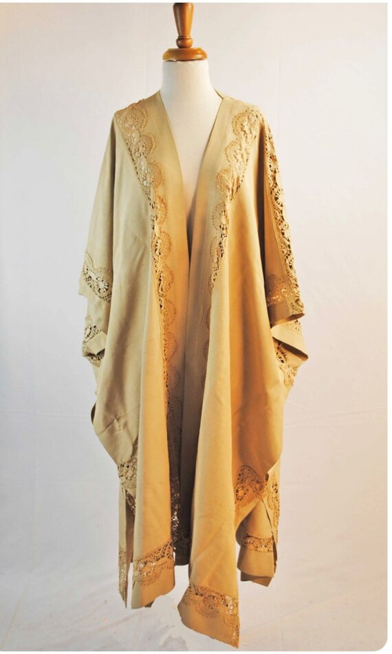 Authentic Edwardian Antique cloak from Ny met museum … - Gem