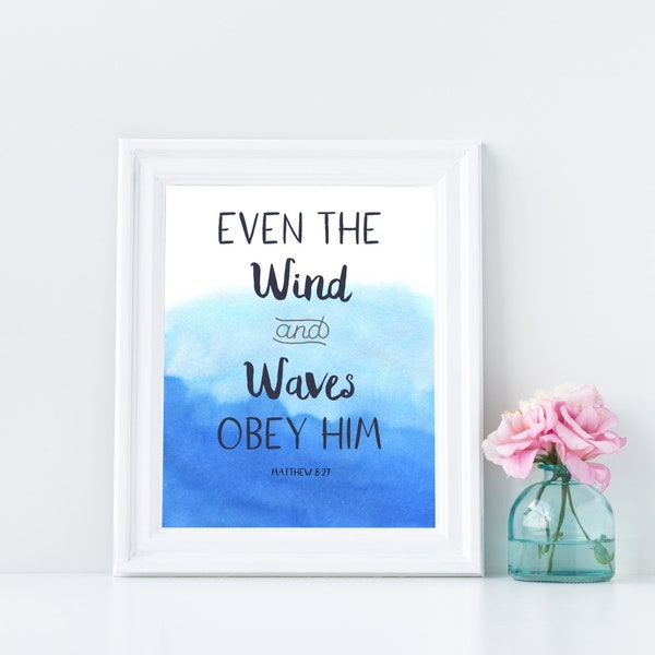 Even the Waves Obey - Etsy