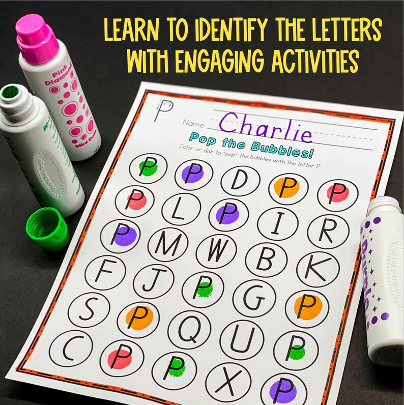 Preschool CAPITAL Letters Handwriting Without Tears® Style Daily ...