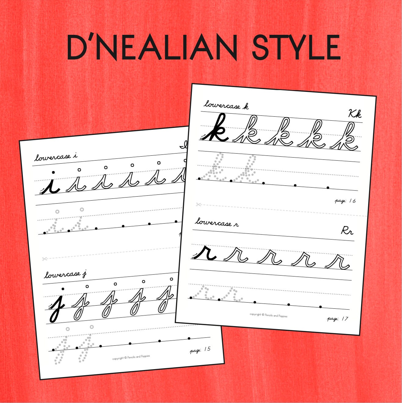 CURSIVE Handwriting Mini Book Handwriting Without Tears® Style and D ...