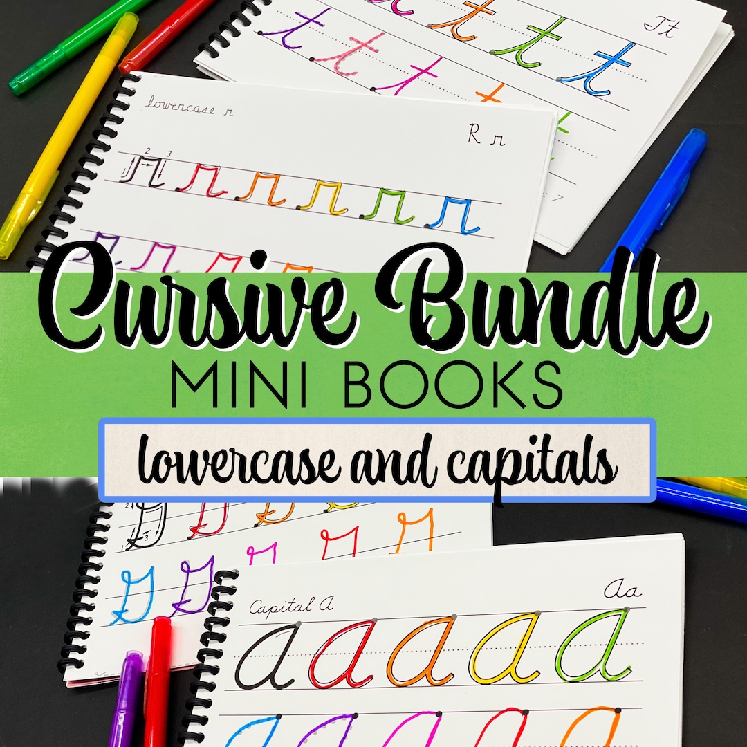 CURSIVE Handwriting Mini Book Handwriting Without Tears® Style and D ...