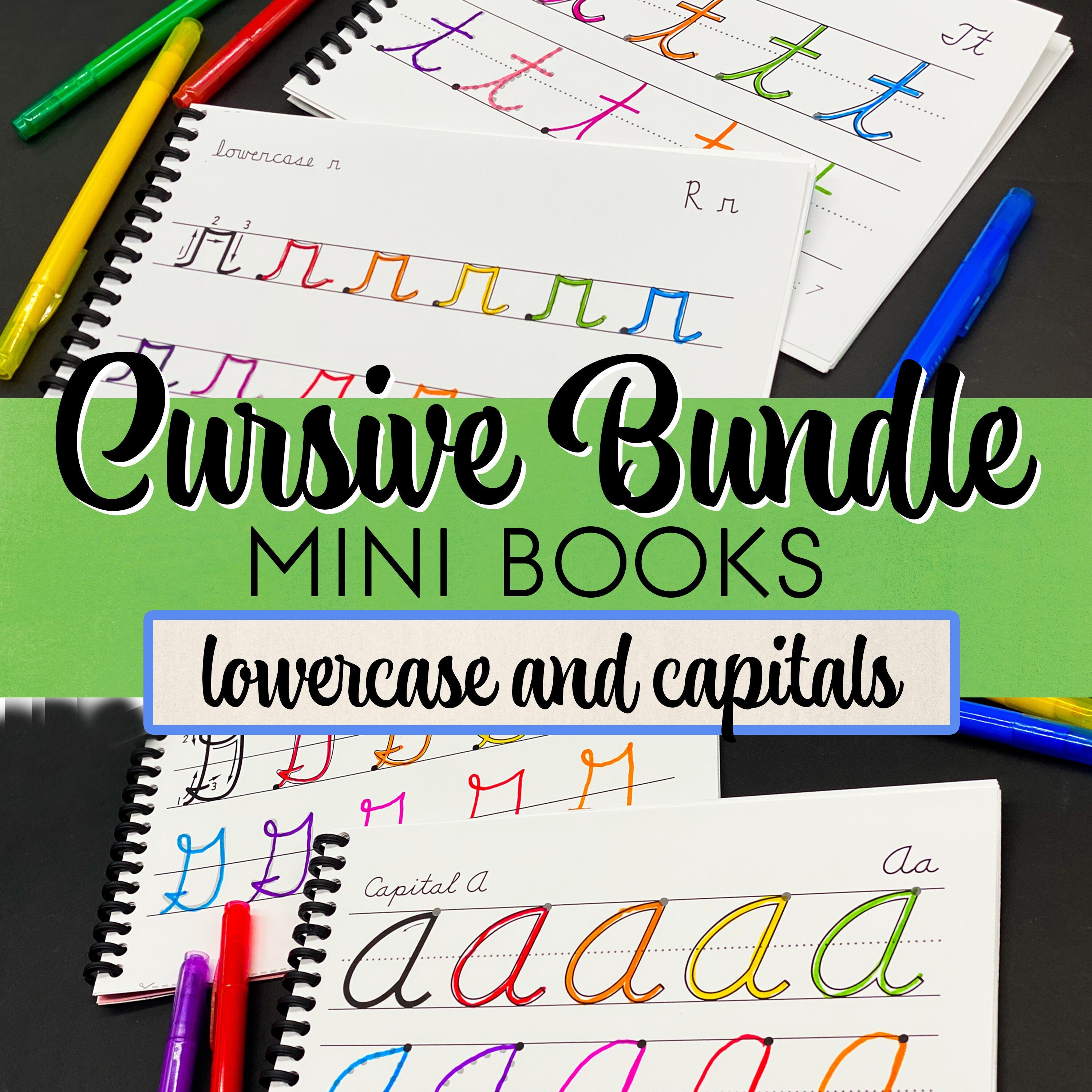 CURSIVE Handwriting Mini Book Handwriting Without Tears® Style and D ...