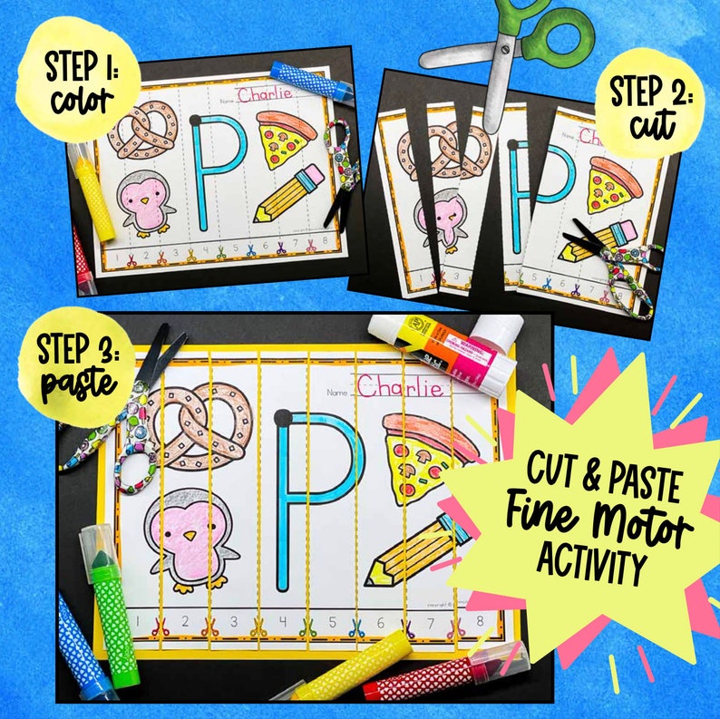 Preschool CAPITAL Letters Handwriting Without Tears® Style Daily ...