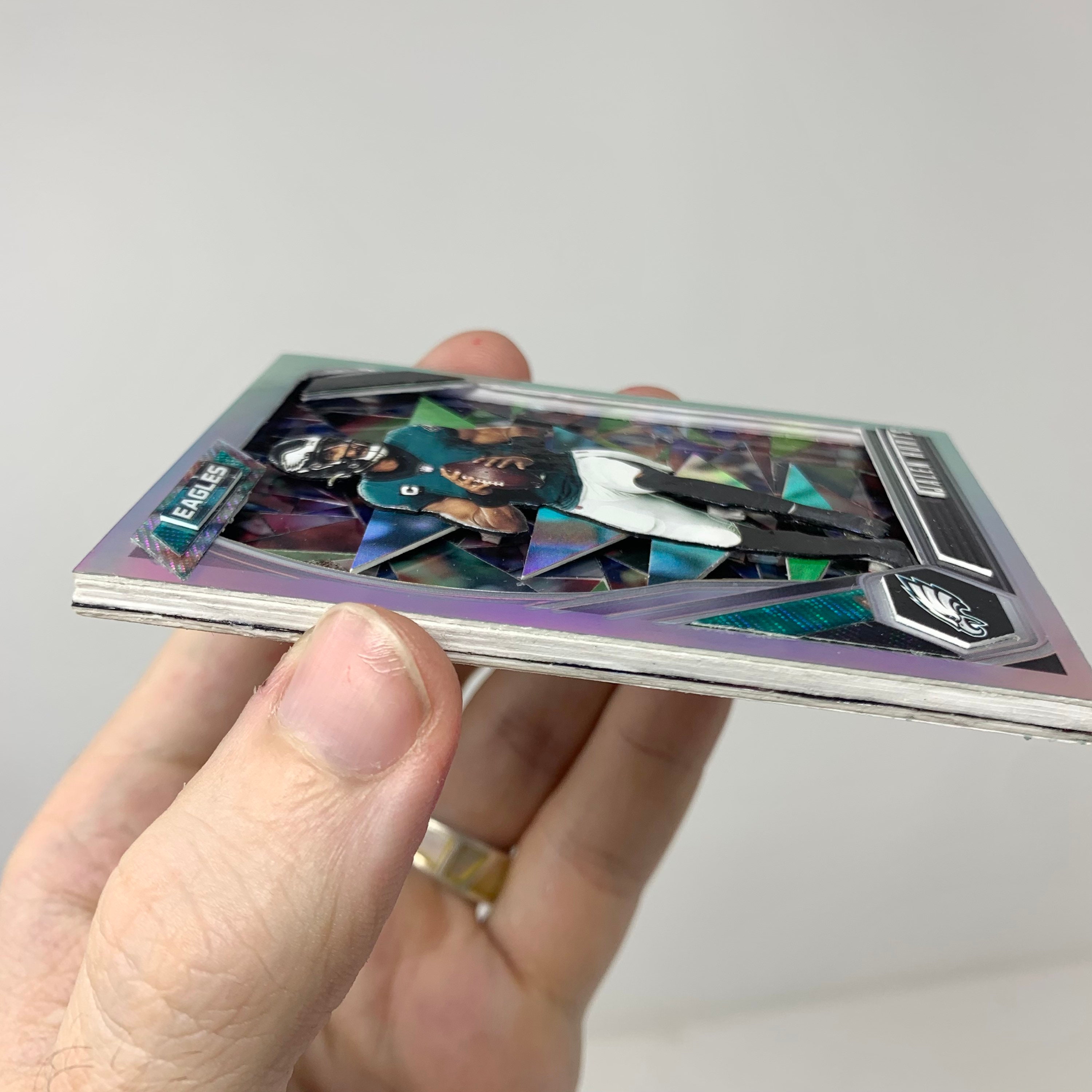 Jalen Hurts Custom Football Art Sports Card 1/1 Handmade Philadelphia ...