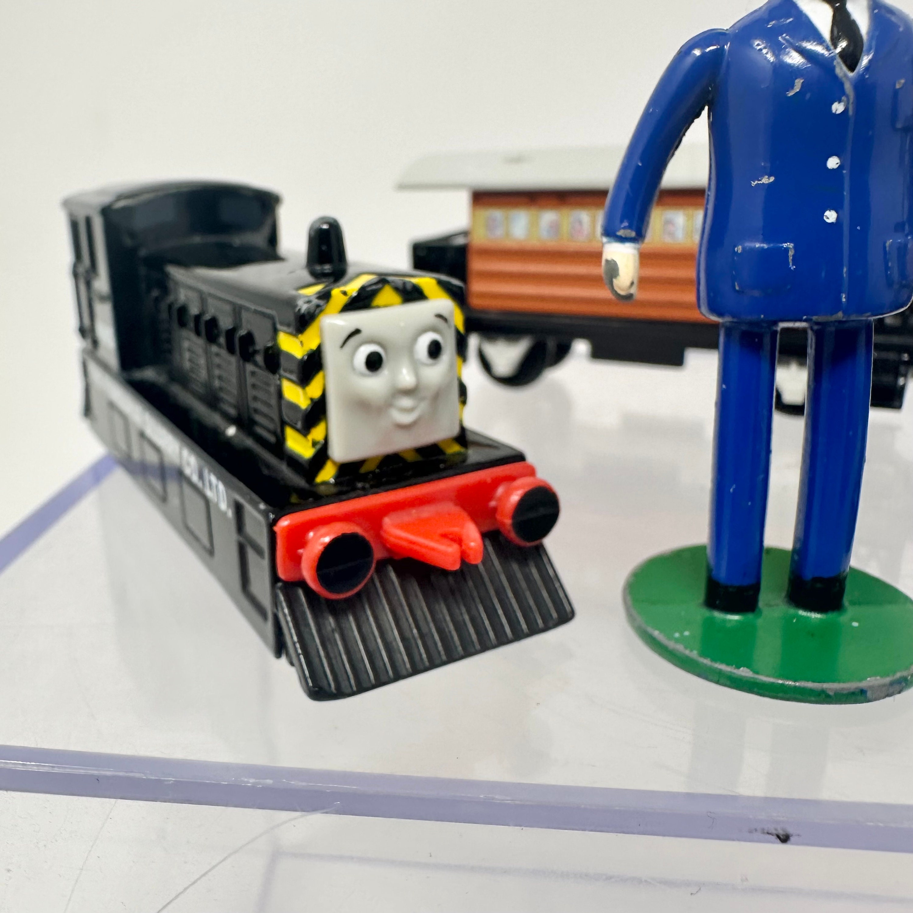 Vtg Ertl Thomas Tank Engine Friends Diecast Trains Conductor Figurine ...