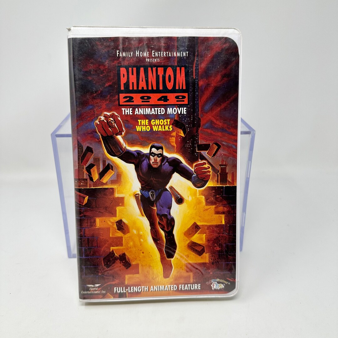 Vtg VHS Movie Phantom 2040 Clamshell Case Fhe Cartoon - Etsy