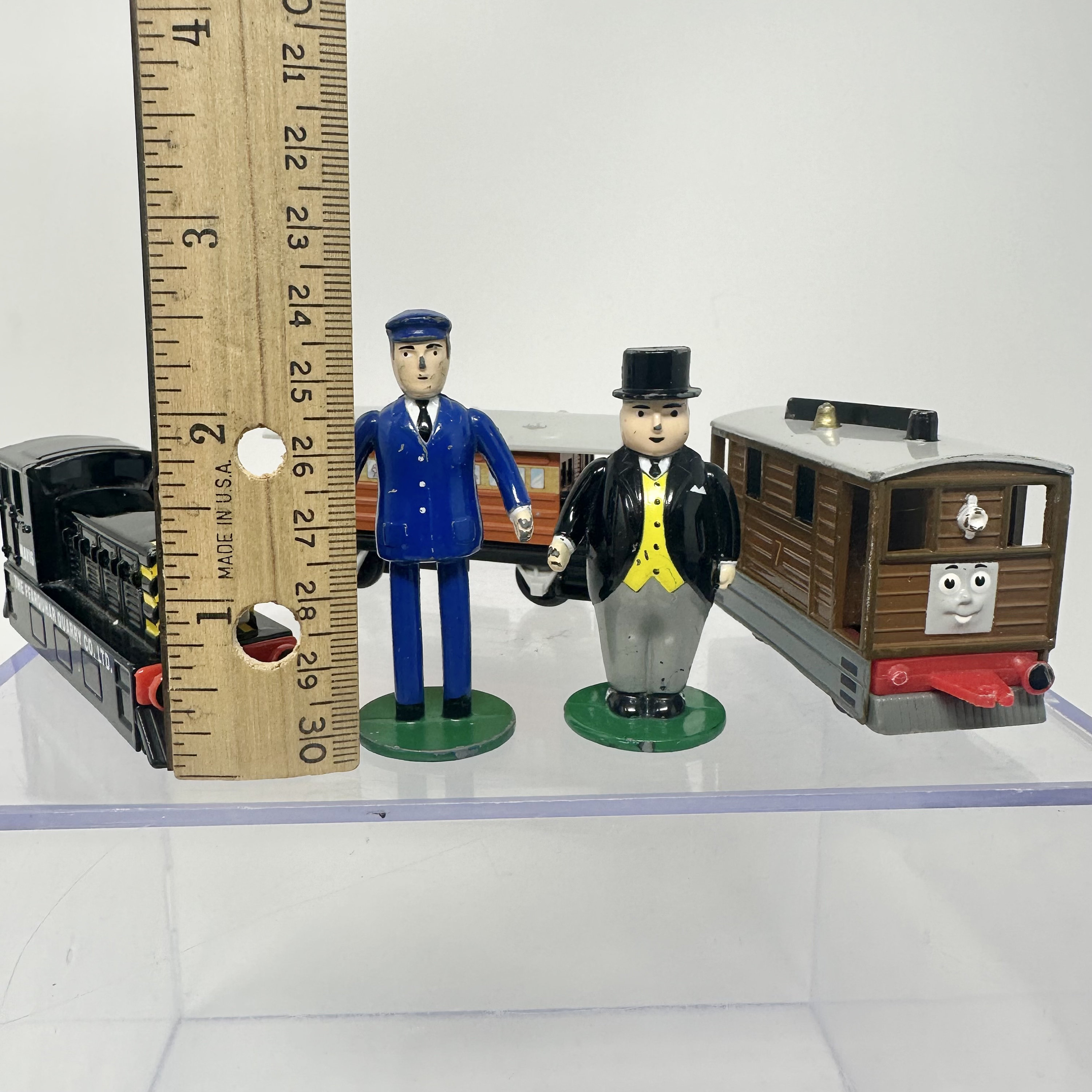 Vtg Ertl Thomas Tank Engine Friends Diecast Trains Conductor Figurine ...