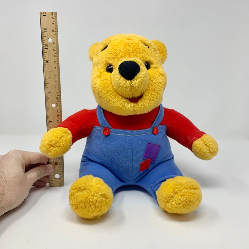Vintage Disney 1997 Mattel Winnie Pooh Electronic Talking Plush Wiggles ...