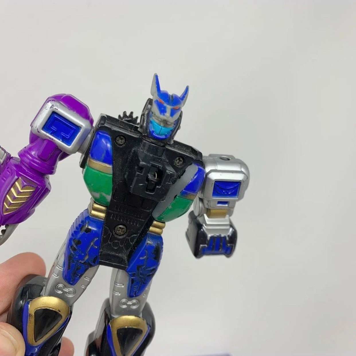 Power Rangers Wild Force Predazord 5.5in. Figure incomplete Bandai 2001 ...