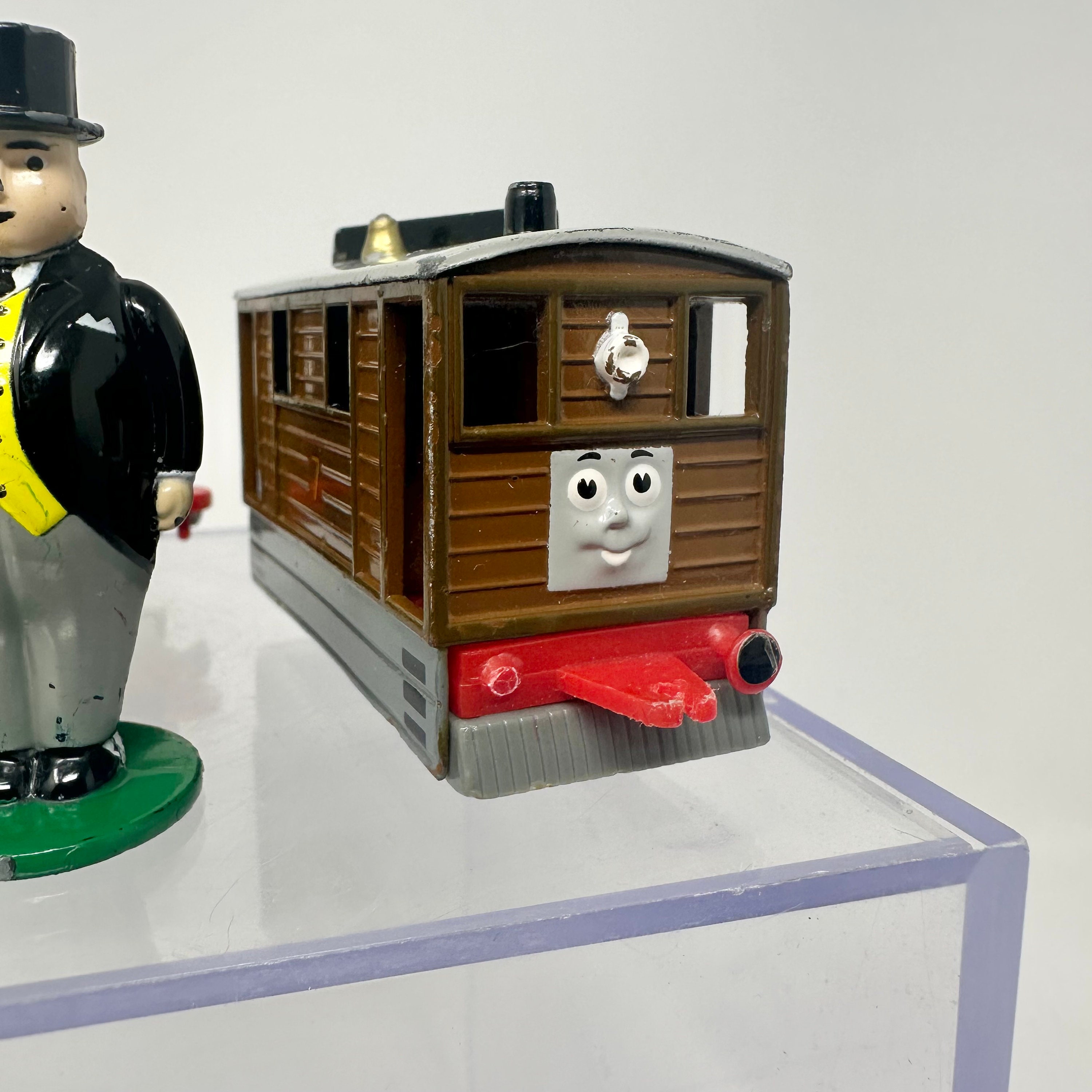 Vtg Ertl Thomas Tank Engine Friends Diecast Trains Conductor Figurine ...