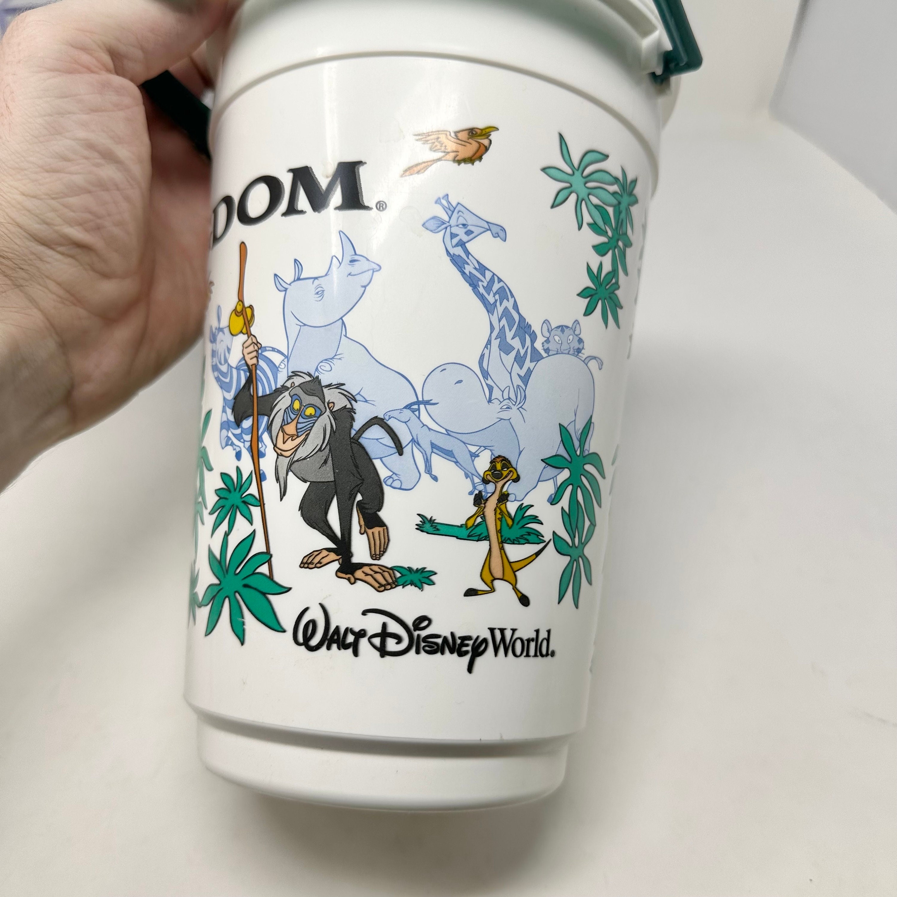 Vtg Walt Disney World Popcorn Containers Toystory Mickey Lion - Etsy