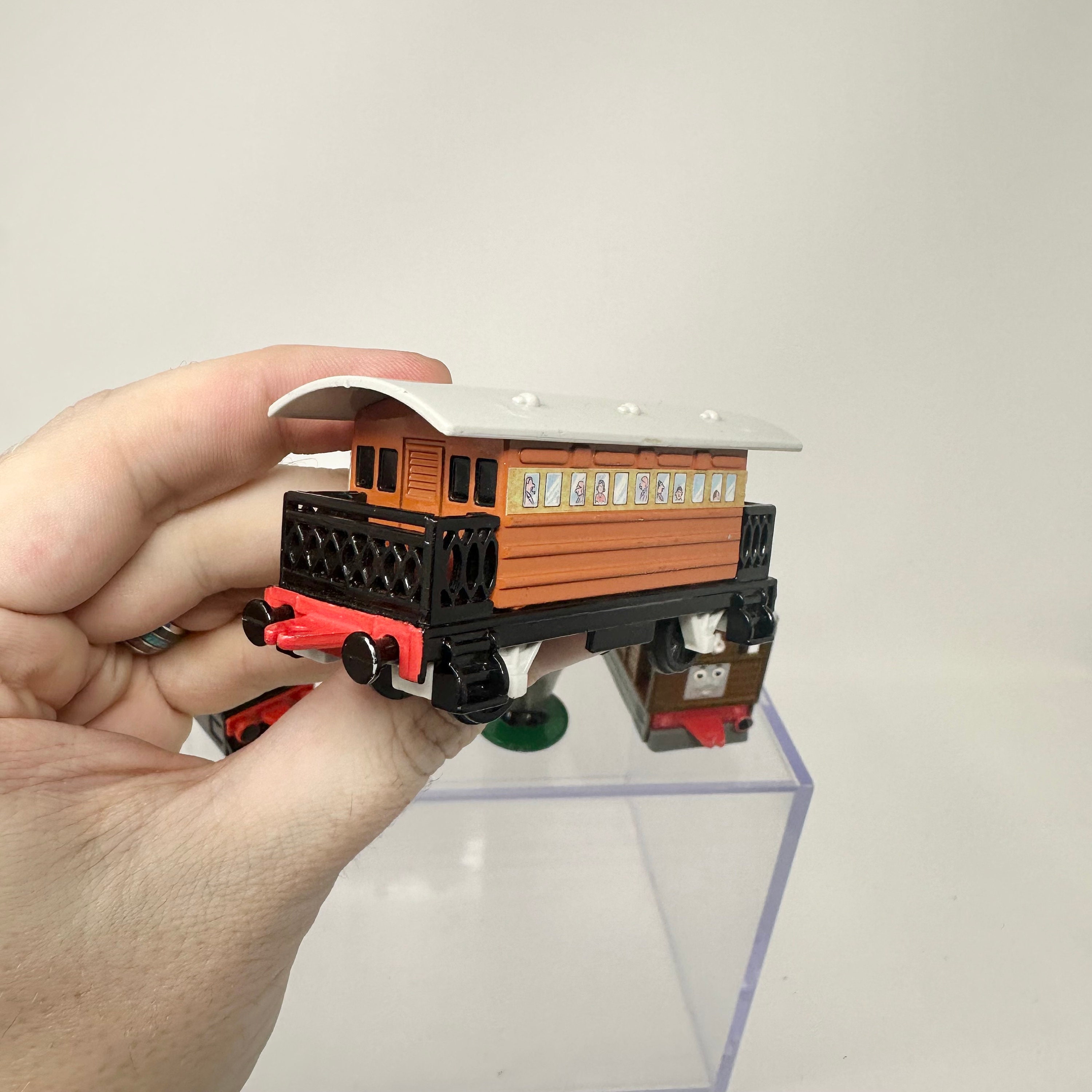 Vtg Ertl Thomas Tank Engine Friends Diecast Trains Conductor Figurine ...