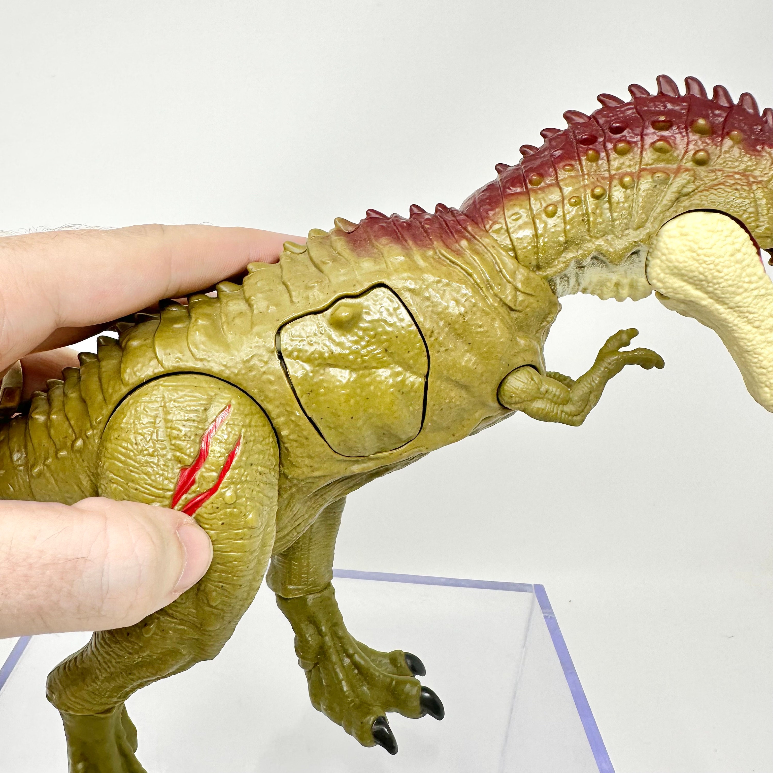 Mattel Amblin Jurassic World Battle Damage Albertosaurus - Etsy