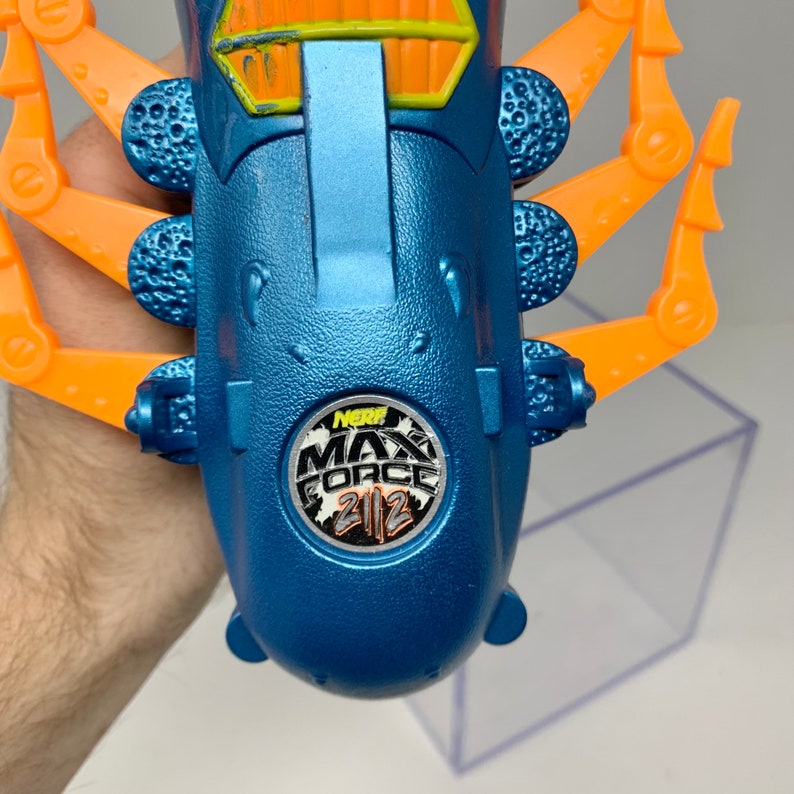 Vintage 1996 Nerf Max Force 2112 Beetle Bug Blaster Blue Orange Rare - Etsy