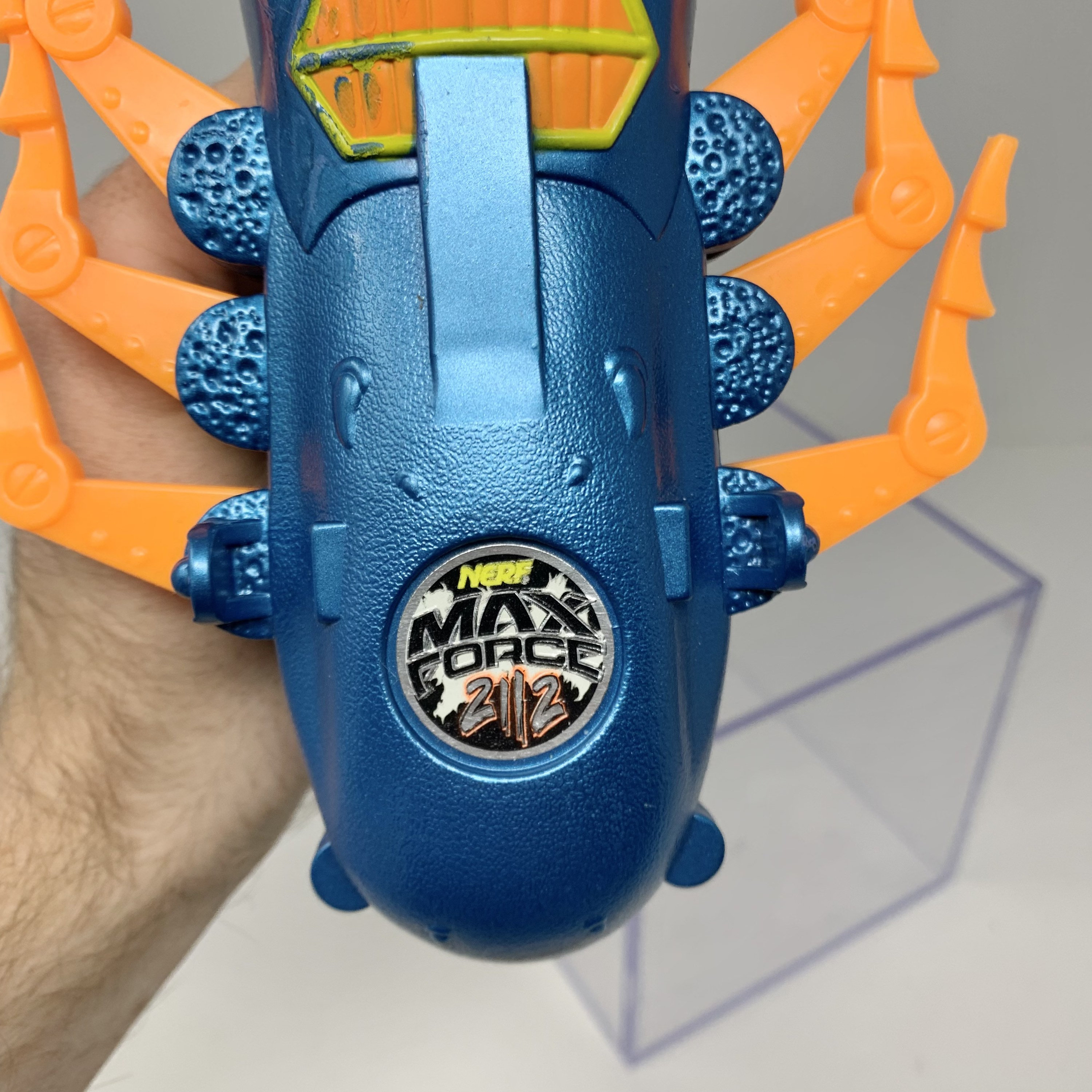 Vintage 1996 Nerf Max Force 2112 Beetle Bug Blaster Blue Orange Rare - Etsy