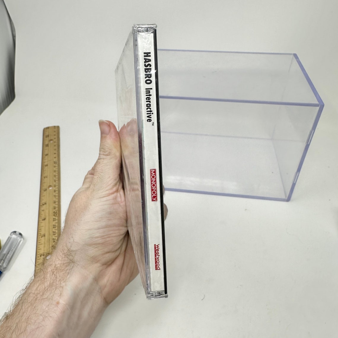 Vtg 1997 Hasbro Interactive Windows PC Monopoly Computer Game CD-ROM ...